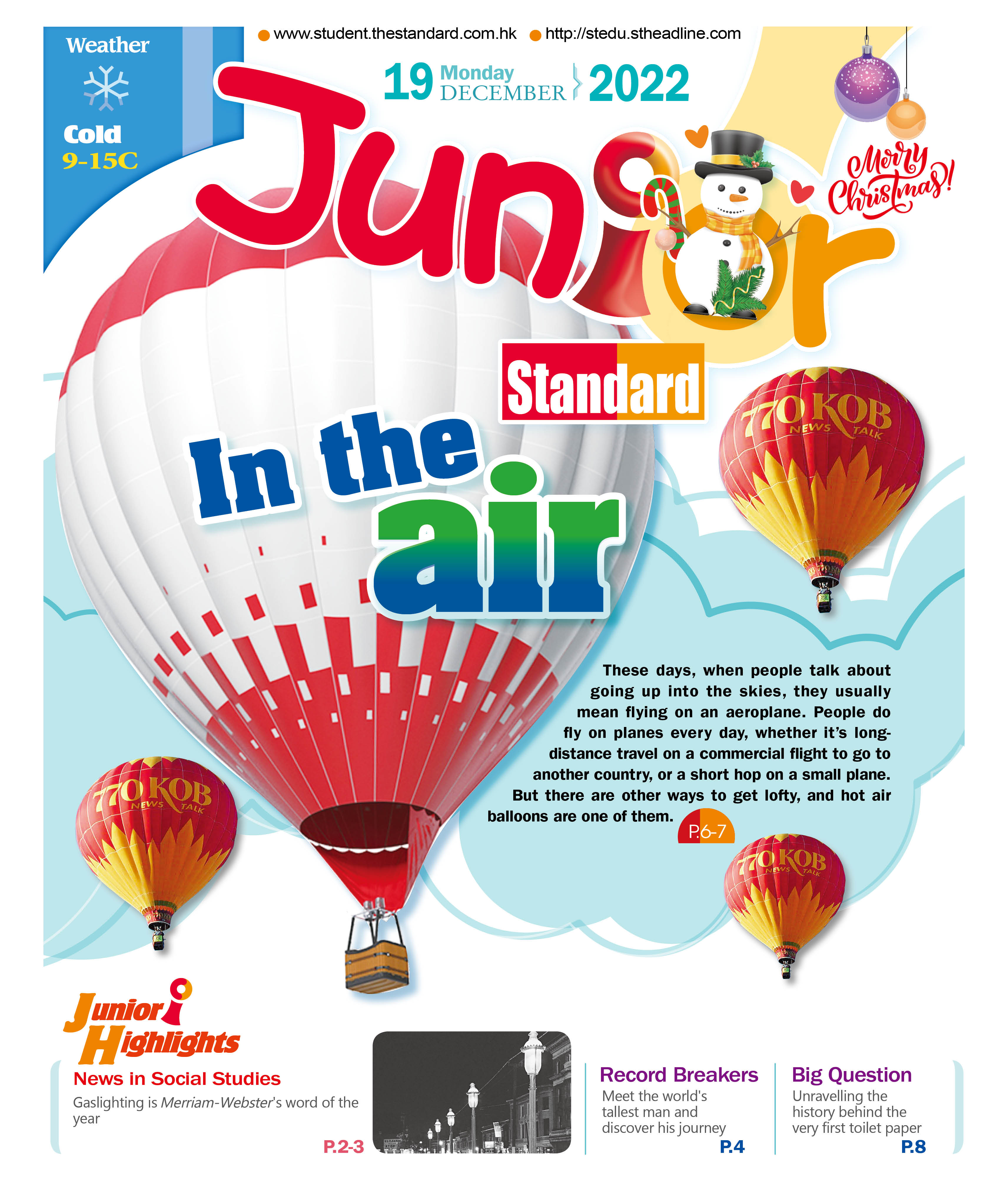 Digital Student Paper | The Standard | Junior Standard