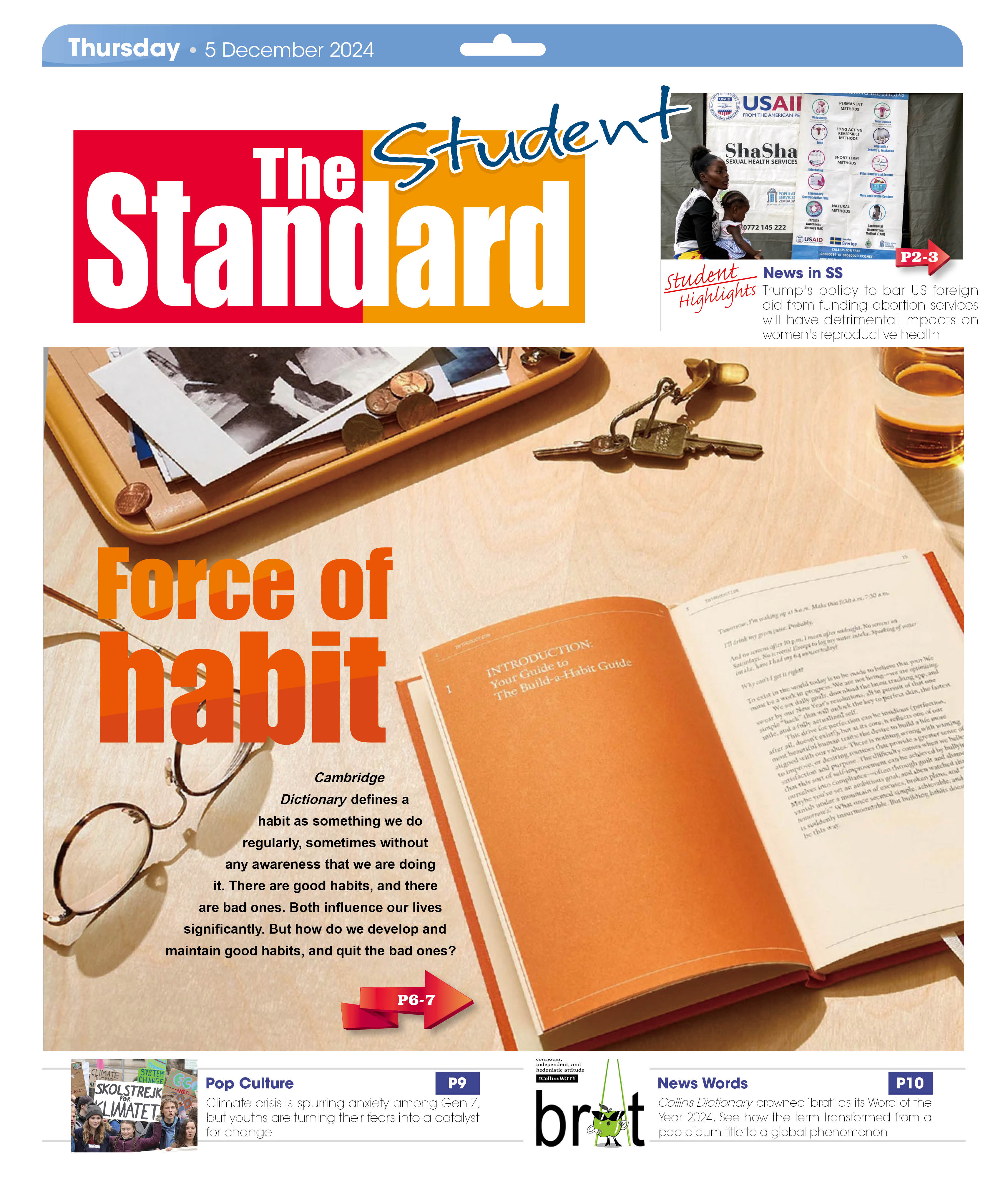 Digital Student Paper | The Standard | Junior Standard